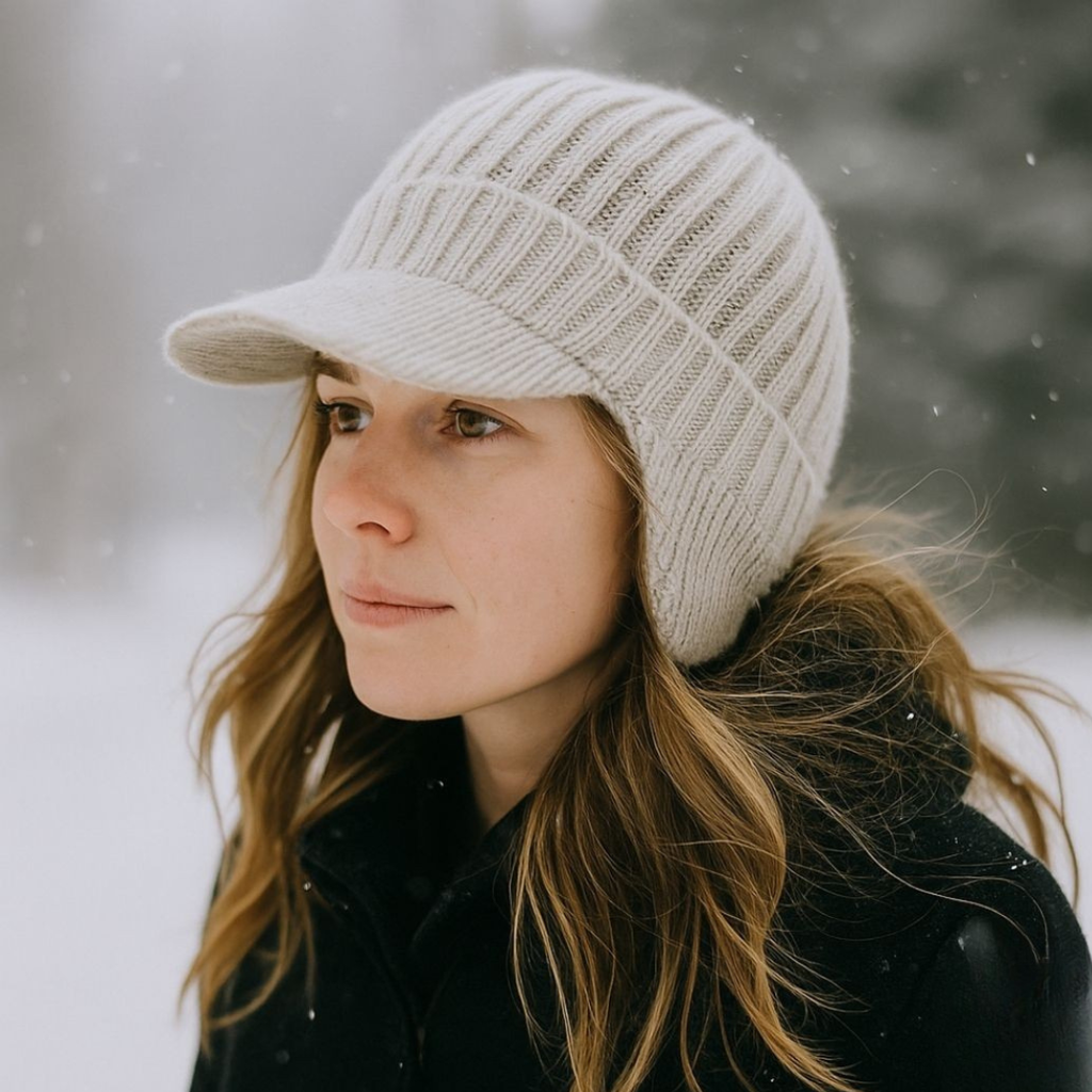 Fjordwarm – Scandinavian winter hat with ear protection (unisex, one s ...
