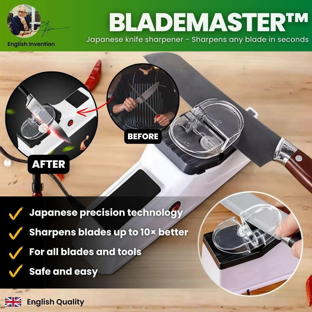 BladeMaster™ Japanese knife sharpener - Grinds every knife in seconds ...