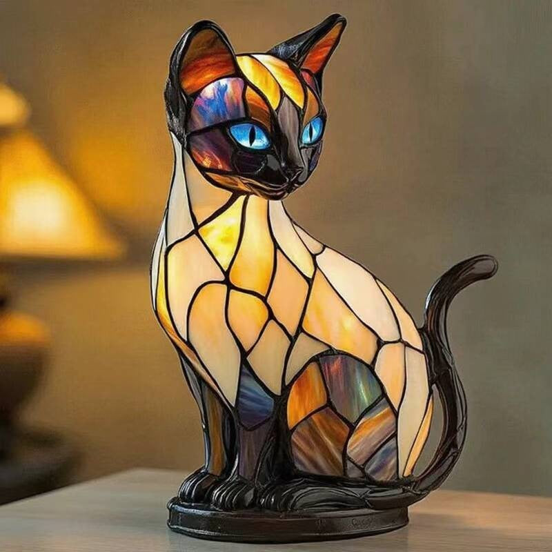 Luna luminous cat - handmade lamp that makes hearts shine – HikeCare UK
